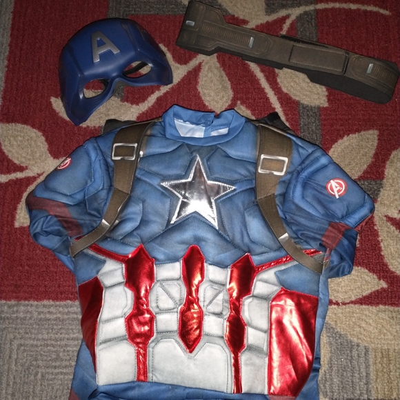 Rubie's | Costumes | Sm Boys Caption America Costume | Poshmark